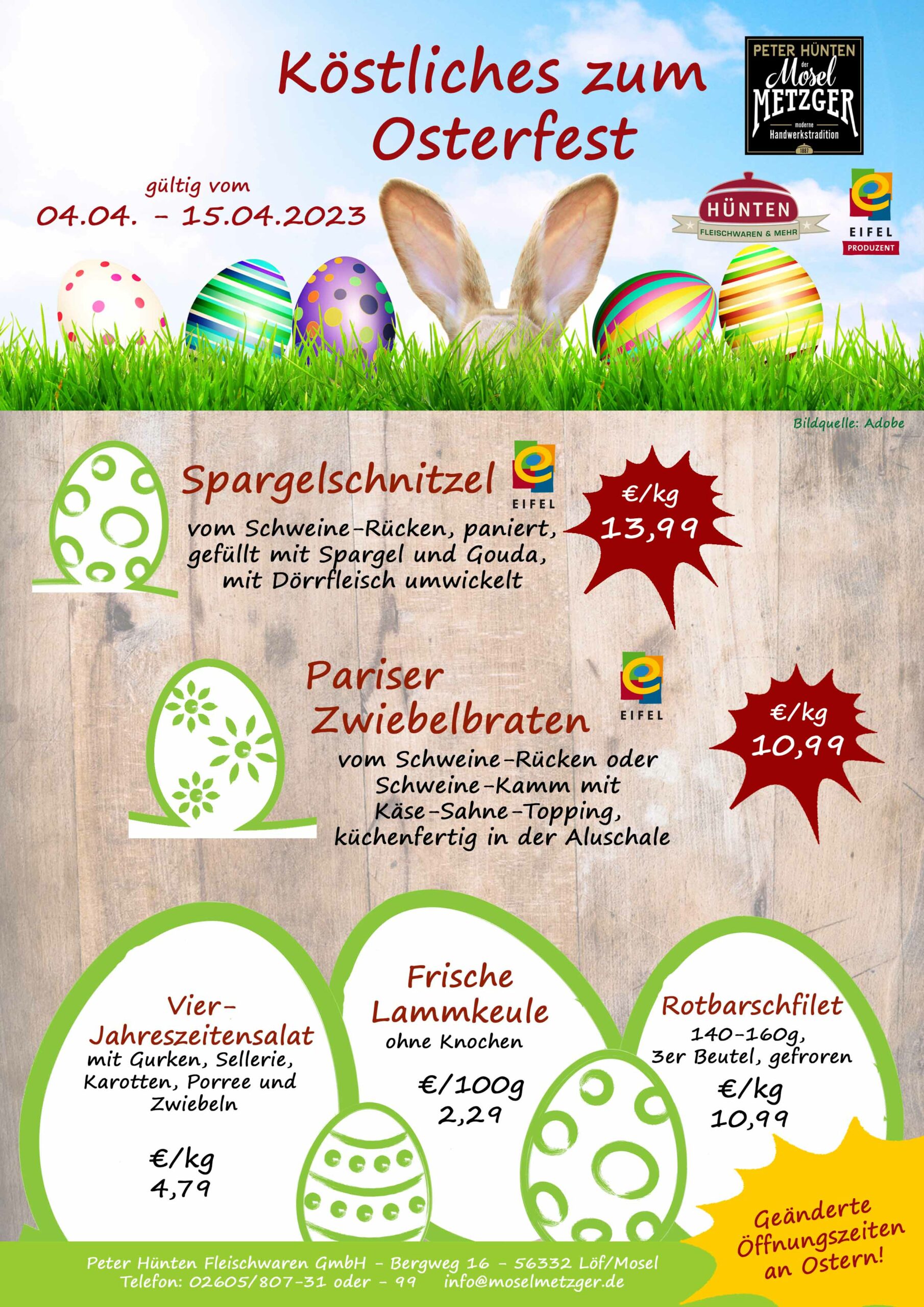 Köstliches zum Osterfest » Hünten Fleischwaren